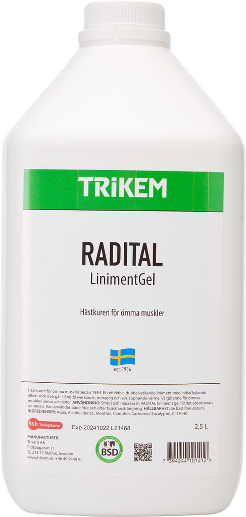 RADITAL LinimentGel 2500 ml | Trikem
